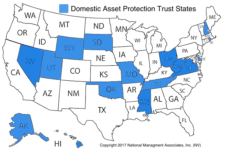 Asset Protection Trust - Compares Domestic and Offshore